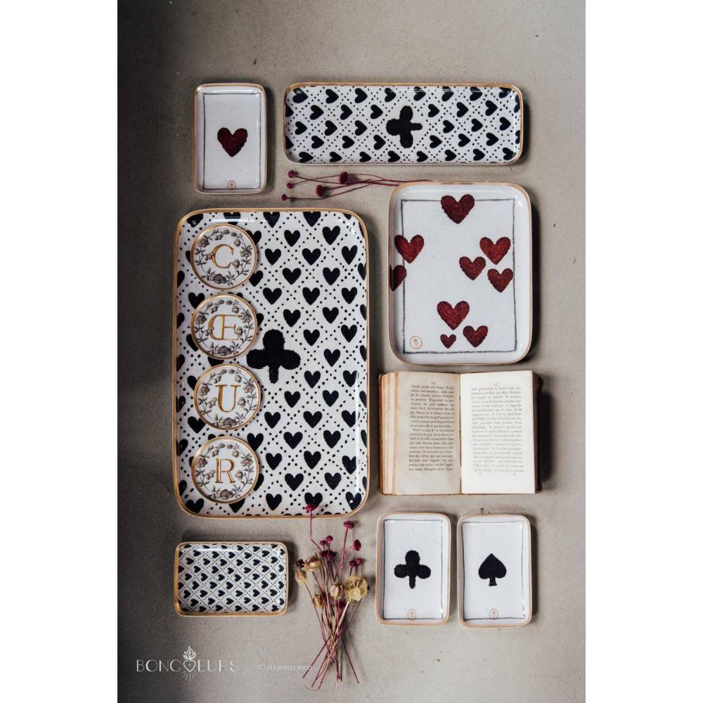 Plateau Les Coeurs Boncoeurs | Scandimag Déco