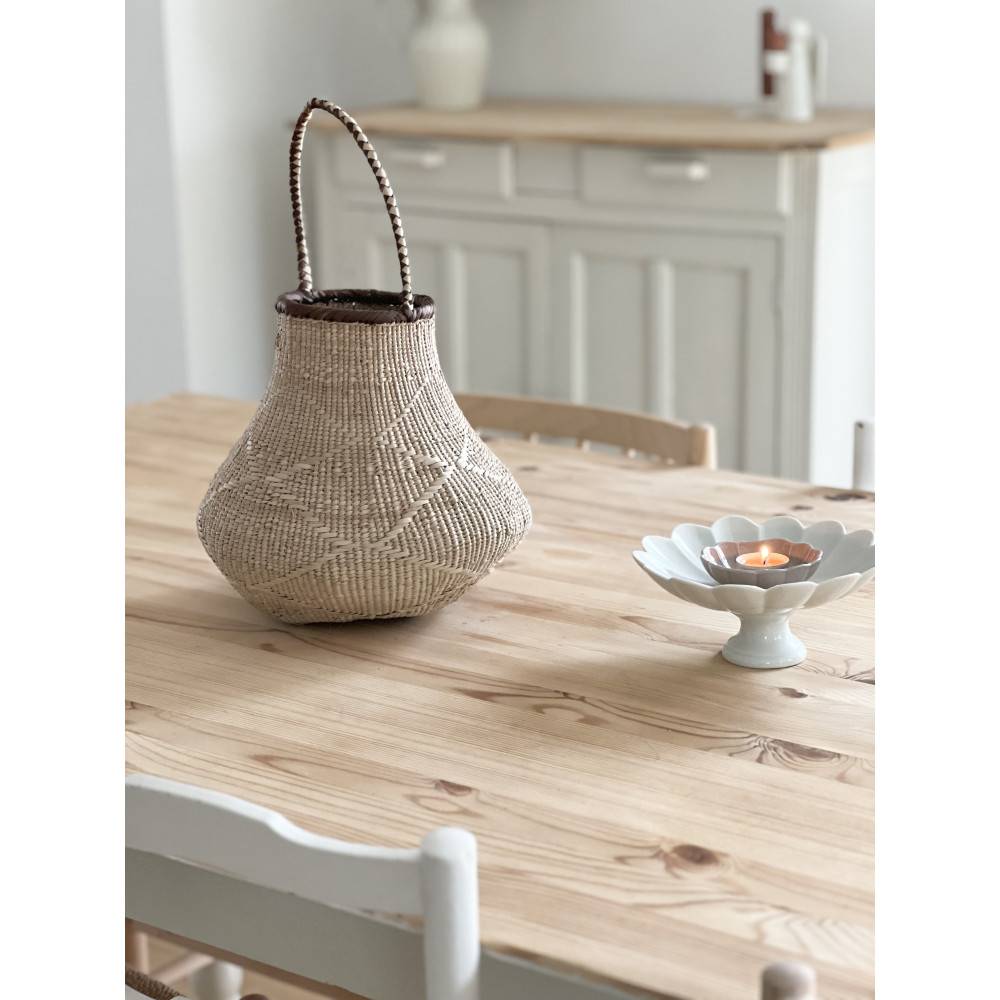 Panier décoratif en fibres naturelles de Sisal | Scandimag Déco