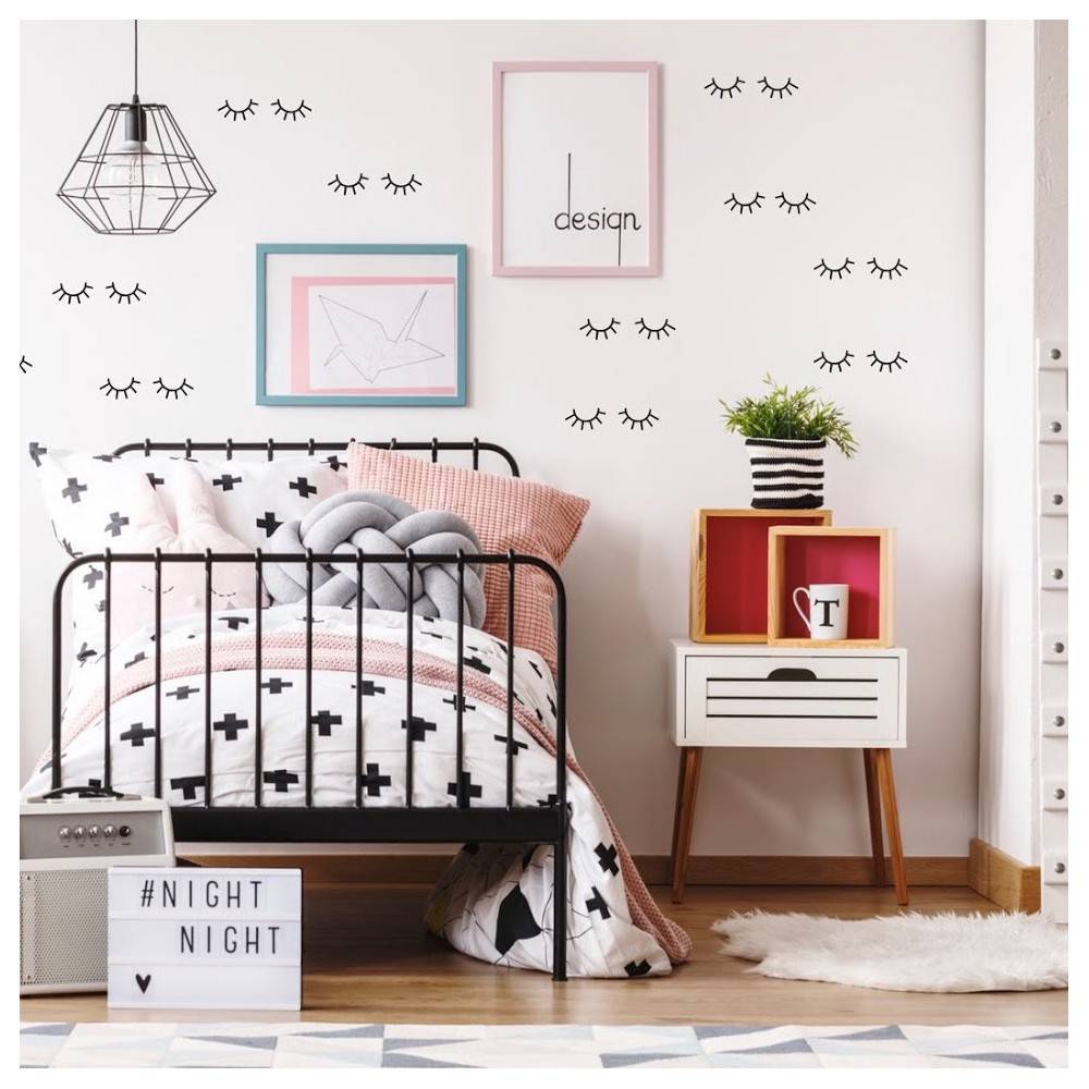 Stickers enfant - Mini cil de Pöm le bonhomme | Scandimag Déco