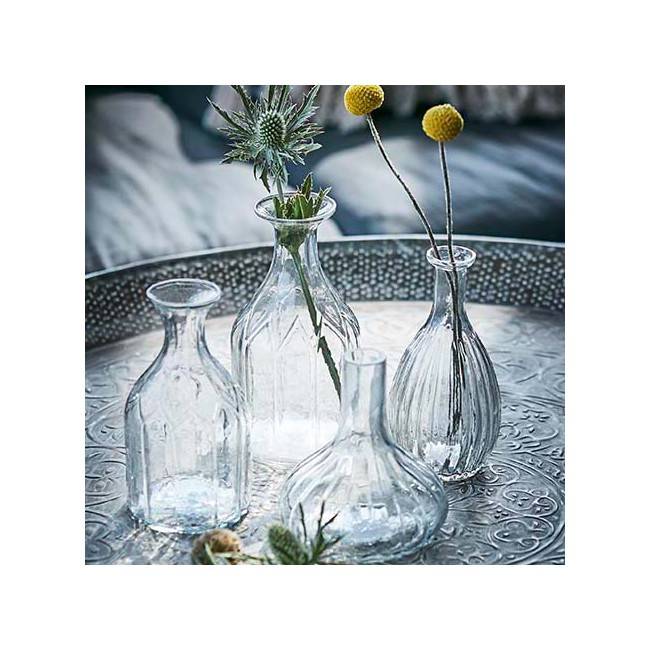 Mini vase soliflore en verre rétro | Scandimag Déco